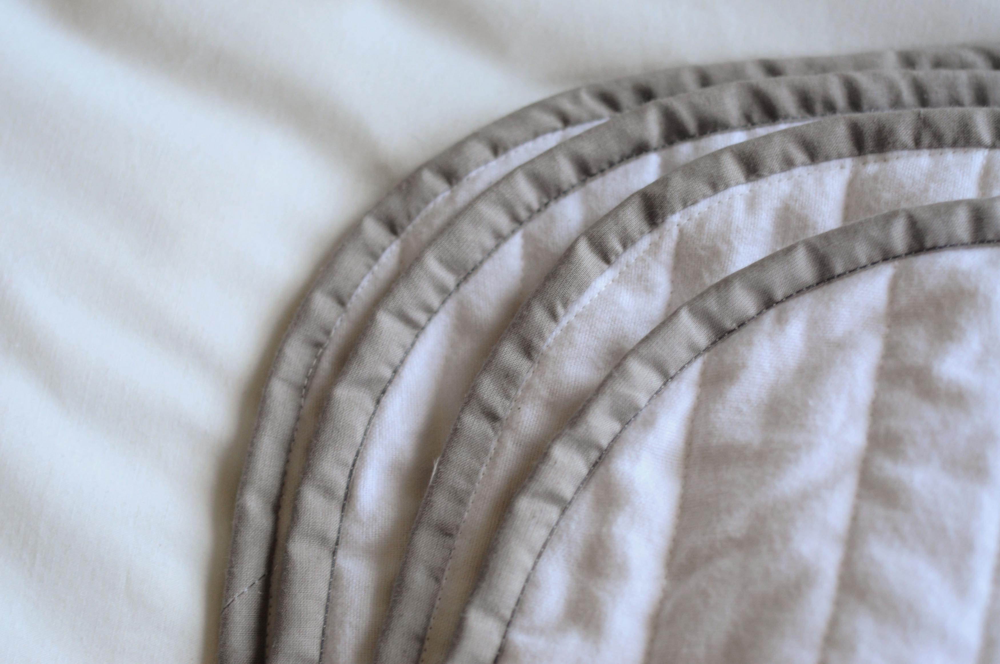 Baby Quilt - Neutral Modern Patchwork - "Dream Brother" on Luulla